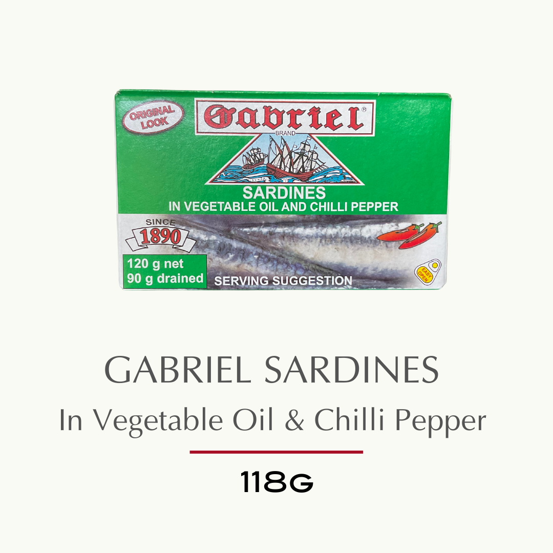 Gabriel Sardines - Vegetable Oil & Chilli Pepper – thegoodmeat
